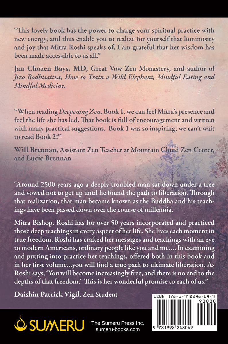 Deepening Zen, book two – SUMERU BOOKS